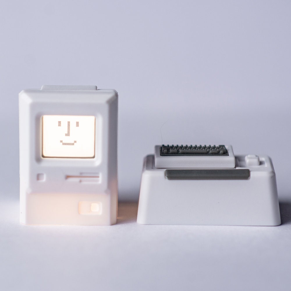 80's Mac Key Esc+tap Keycap High Quality Handmade Unique Animation ...