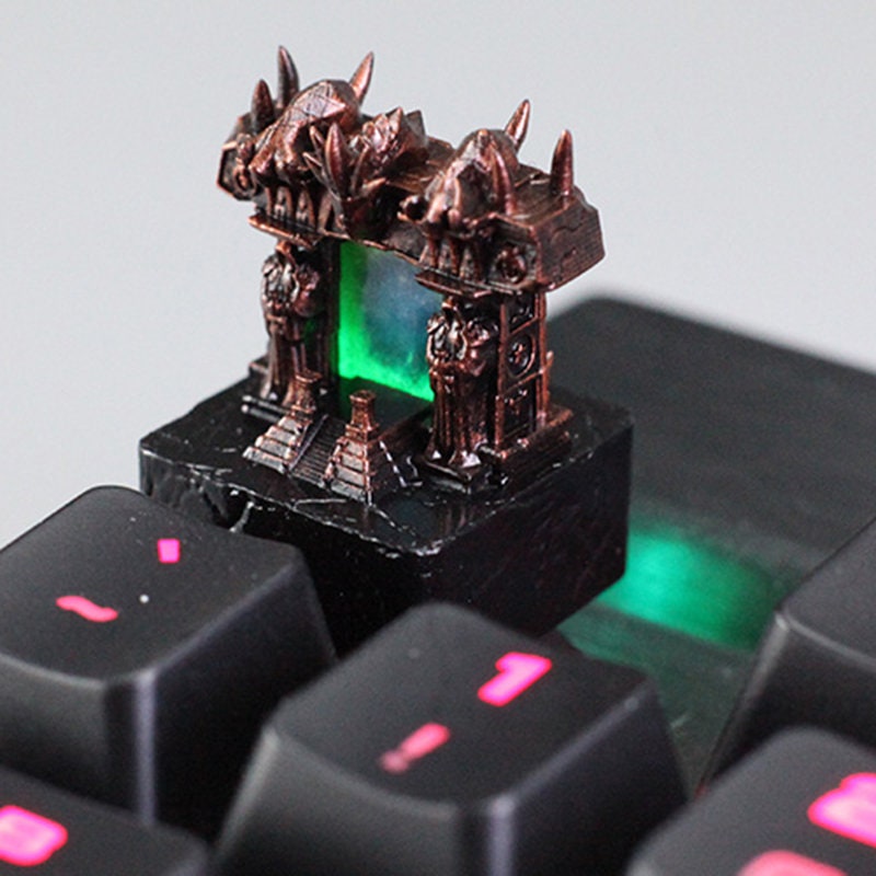 WOW Dark Portal World of Warcraft Custom Keycap High Quality Handmade ...