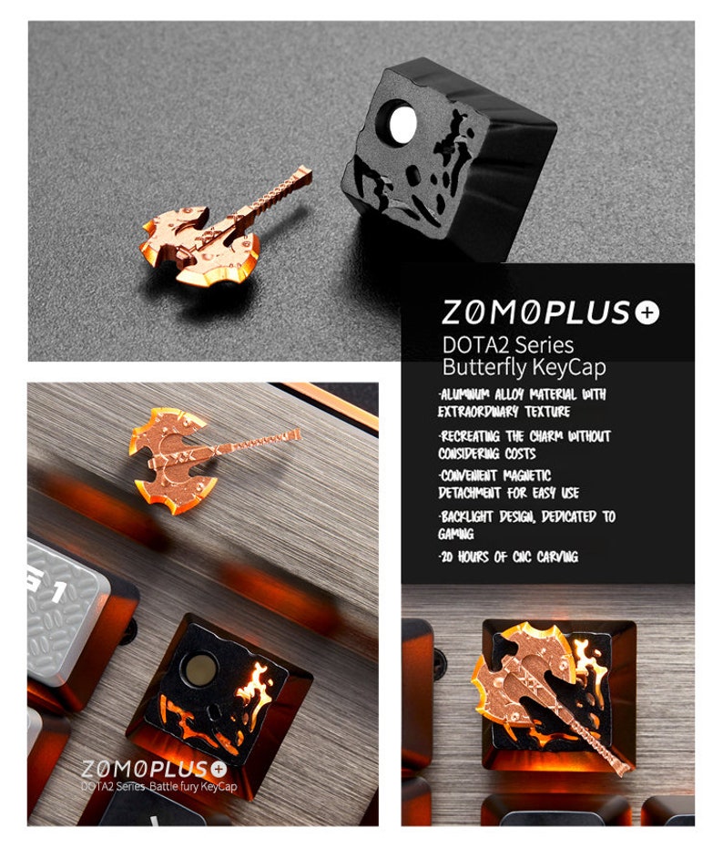 Dota Custom Keycap High Quality Handmade Unique Animation - Etsy