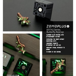 Dota Custom Keycap High Quality Handmade Unique Animation Personaliz ...