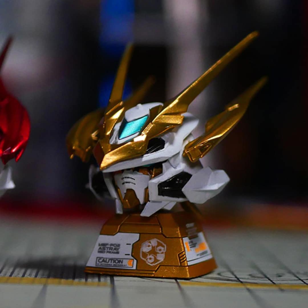 SEED Destiny Astray Gundam Astray-gold Astra-red Custom Keycap Handmade ...