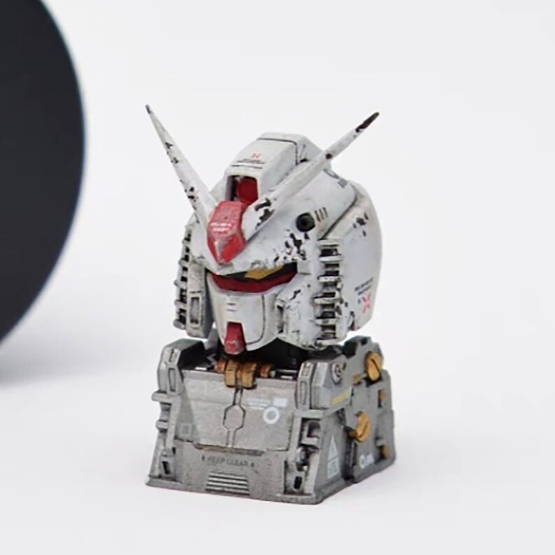 Freedom Gundam Damaged Gundam RX-78 RX-8 Custom Keycap Handmade High ...