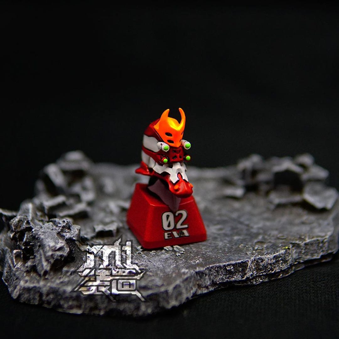 Mech Classic Angel Bio-bot Custom Mechanical Keycap for EVA EVA02 03 ...