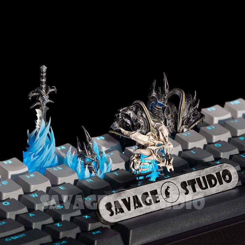 Sindragosa Frost Wyrm Lich King Mechanical Keycaps for World of ...