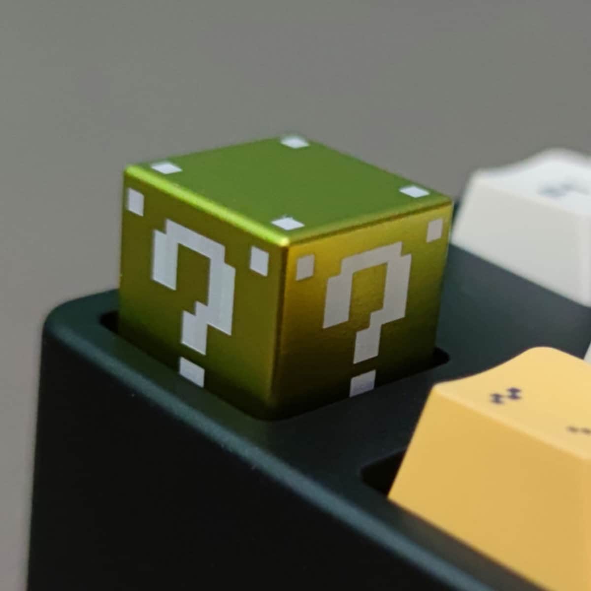 Super Mario Bros Custom Keycap Aluminum Alloy Non electroplating High ...