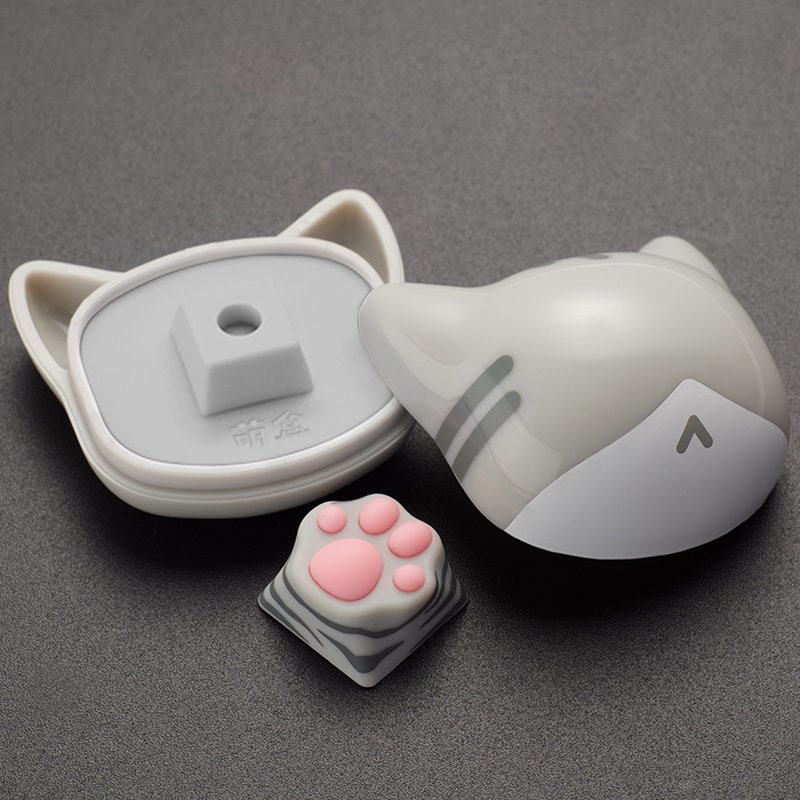 Cute Cat Paws Custom Keycaps Mystery Box Handmade Unique Animation ...
