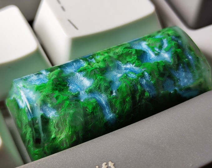 Natural Valley Mountain Waterfall 2.25u Enter Key Custom Keycaps ...