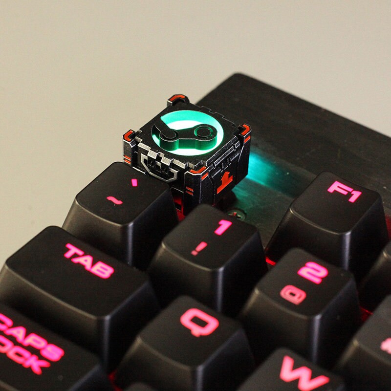 Steam Logo Euphotic Keycap High Quality Handmade Unique Animation ...