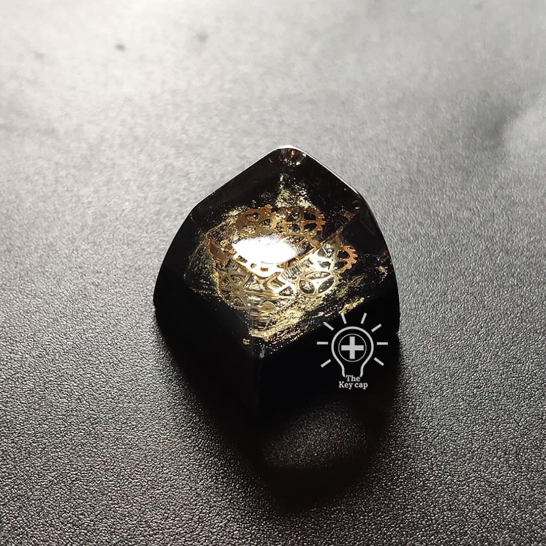 Steampunk Gears OEM Custom Keycap High Quality Handmade Collectible ...