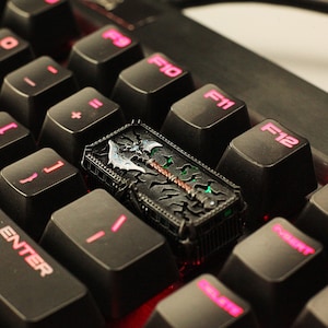 WOW Frostmourne Shadowmourne Lich King World of Warcraft Custom Keycap ...