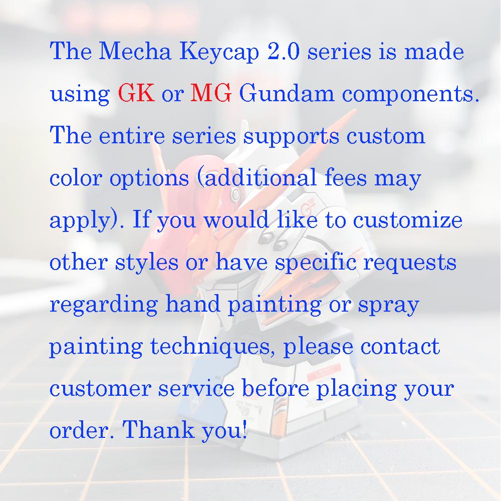 RX-93 Ver.kav Gundam GK Custom Keycap Handmade High Quality Unique Hand ...