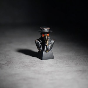 Plague Doctor Lovecraft Cthulhu Horror Custom Keycap Handmade Unique ...