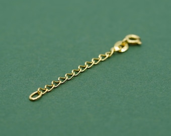 Simple Extension Chain to Extend a Necklace Bracelet or Anklet, Jewelry ...