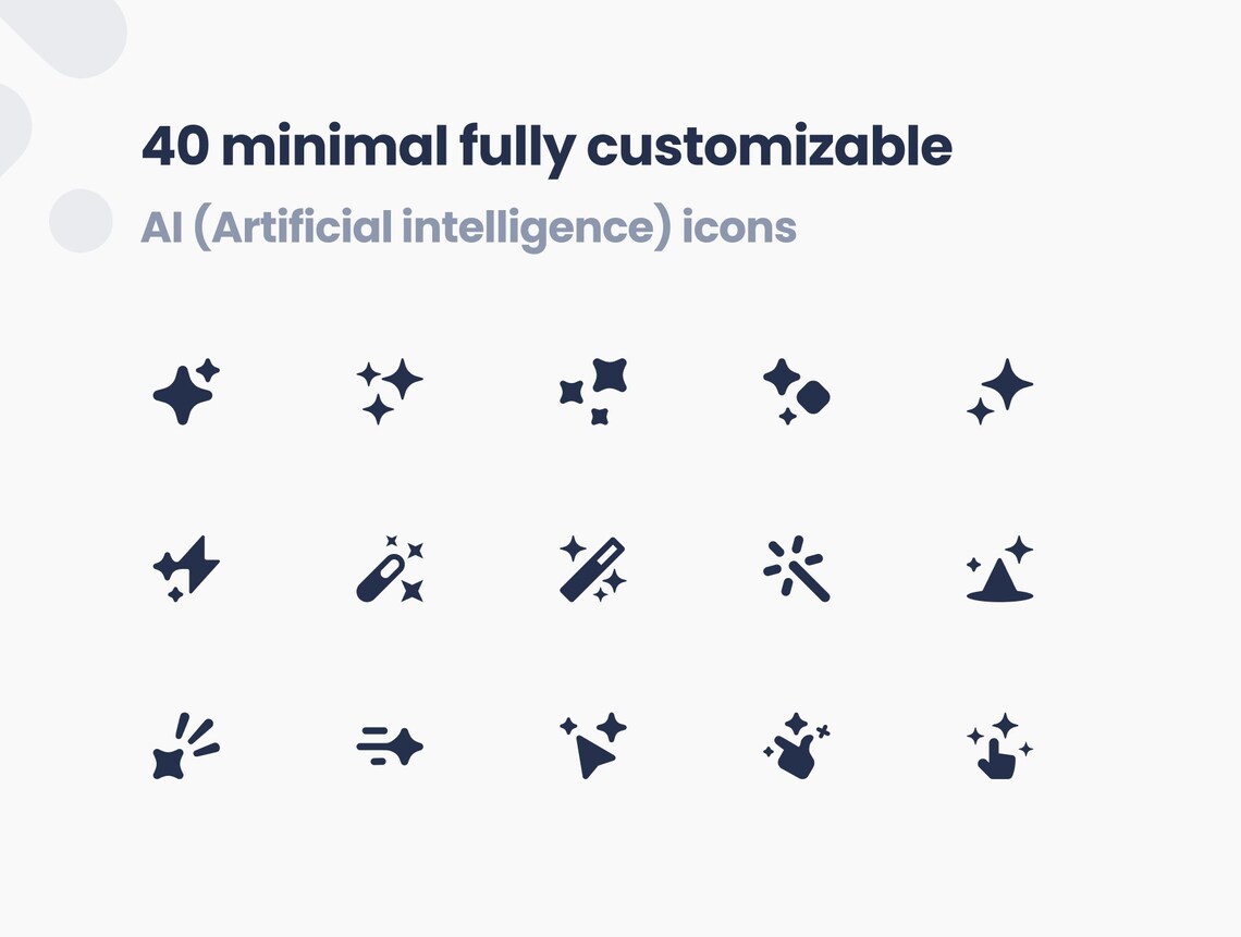 Intelicons - AI Icon Kit - Etsy