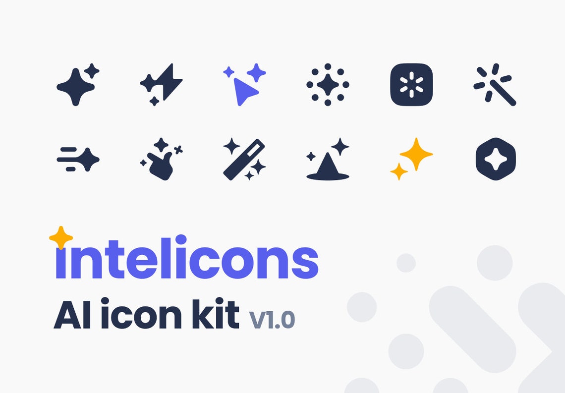 Intelicons - AI Icon Kit - Etsy