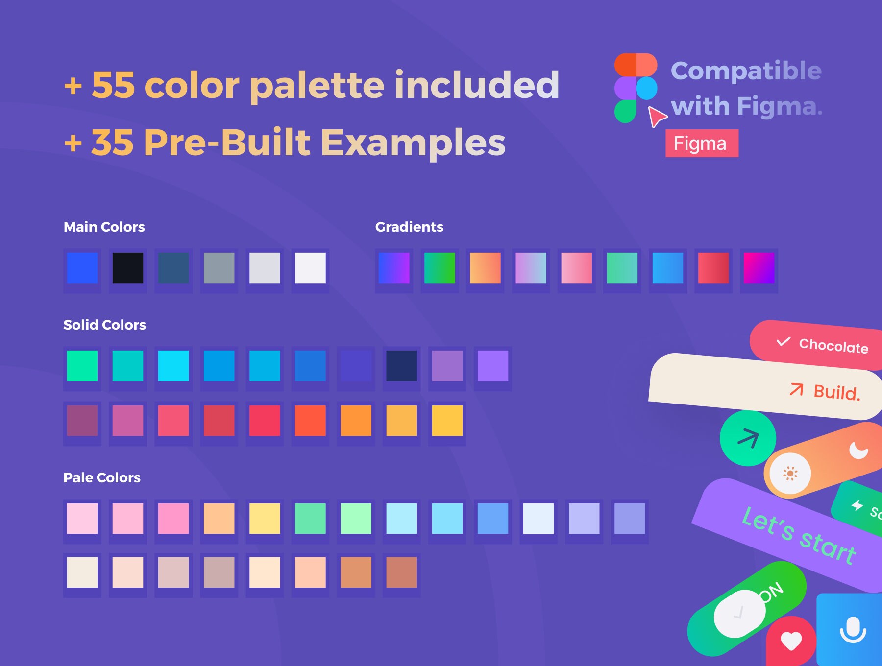UI Buttons Kit for Figma - Etsy