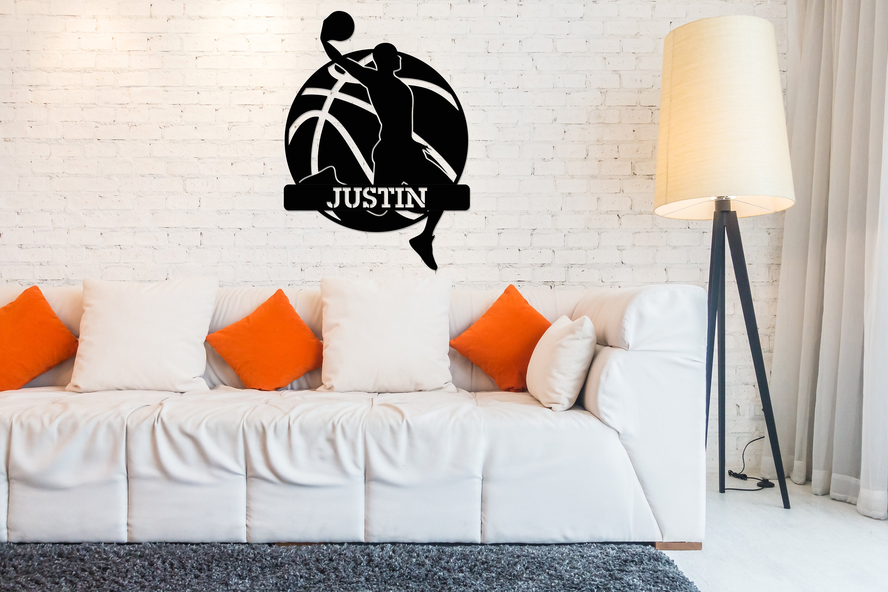 Personalized Basketball Metal Sign, Basketball Lover Gift, Basketball ...