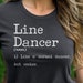Line Dancing Definition Shirt, Line Dance Gift Shirt, Funny Linedance ...