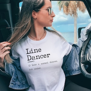 Line Dancing Definition Shirt, Line Dance Gift Shirt, Funny Linedance ...