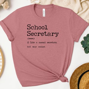 School Secretary Shirt, Front Office Squad, Admin Crew Tee, Front ...