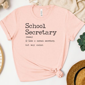 School Secretary Shirt, Front Office Squad, Admin Crew Tee, Front ...