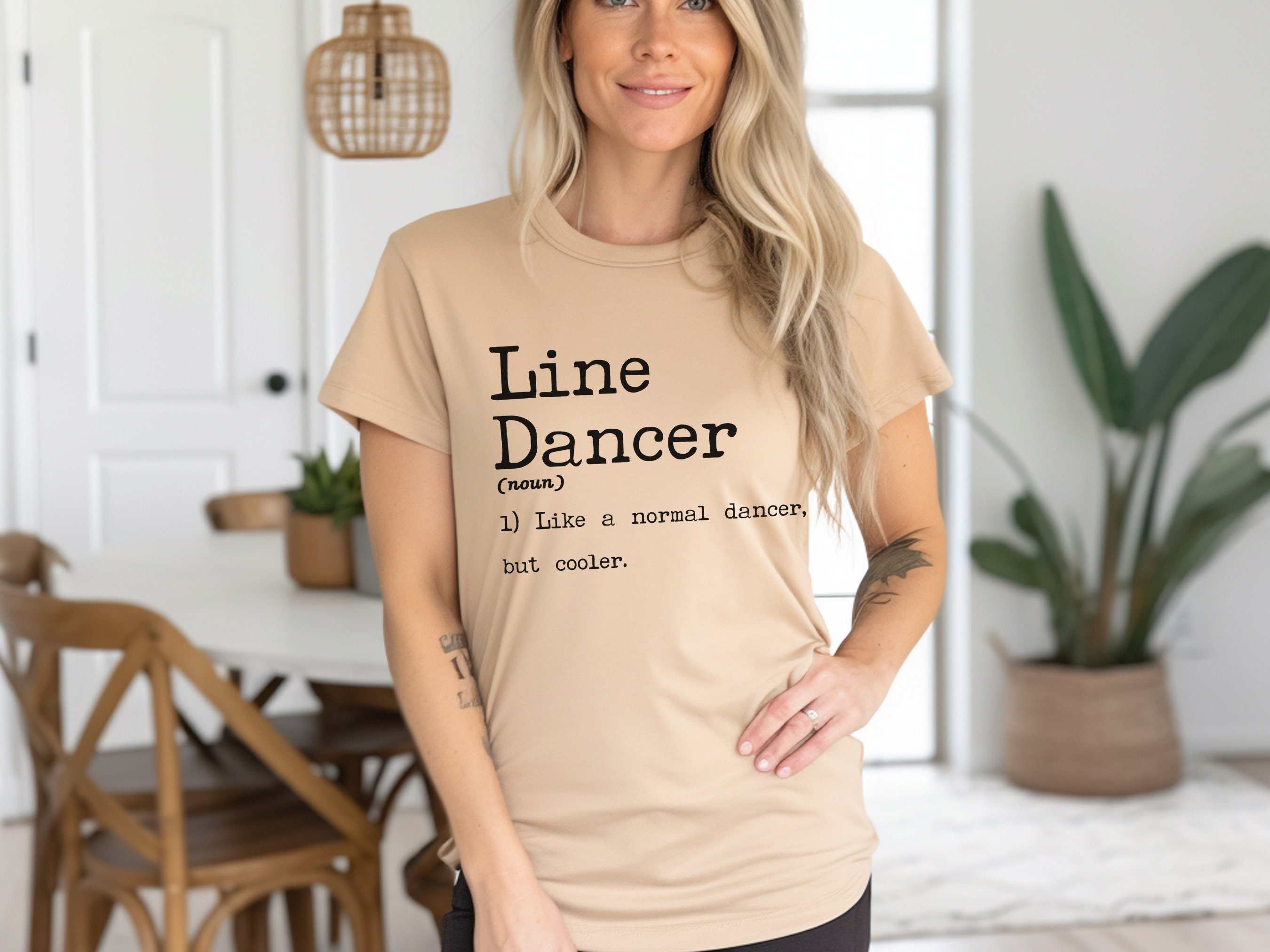 Line Dancing Definition Shirt, Line Dance Gift Shirt, Funny Linedance ...