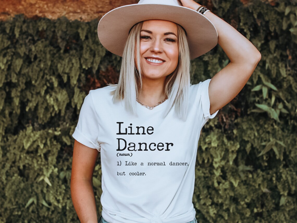 Line Dancing Definition Shirt, Line Dance Gift Shirt, Funny Linedance ...