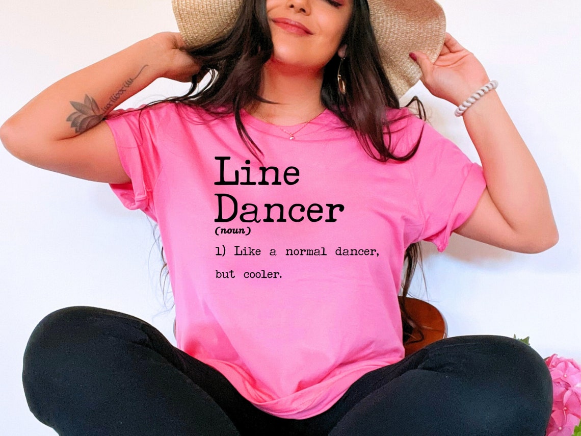 Line Dancing Definition Shirt, Line Dance Gift Shirt, Funny Linedance ...