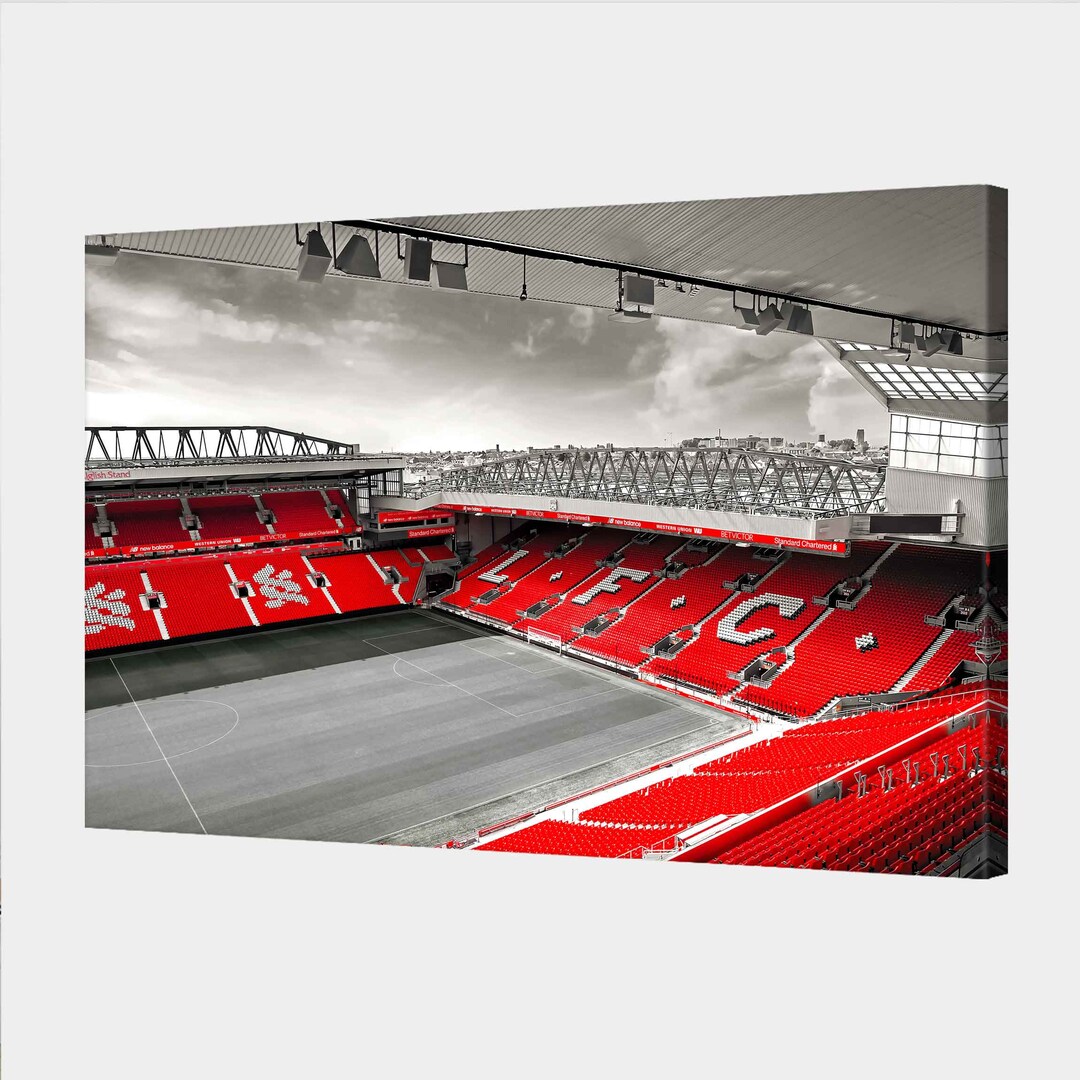 Anfield Canvas Print Liverpool Football Club Stadium Wall Art Print LFC ...