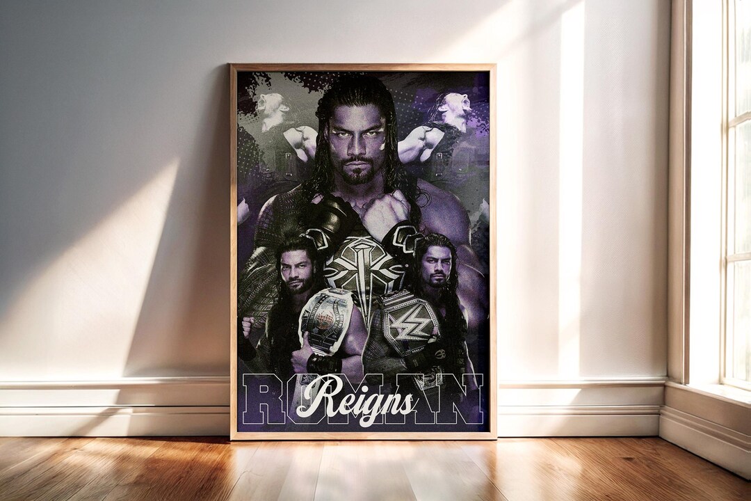 Roman Reigns Graphics Design Poster - Etsy