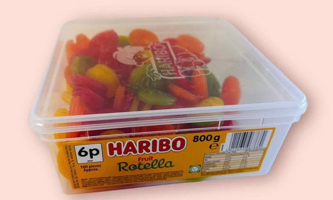 Haribo Rotella Wheels 800g - Etsy