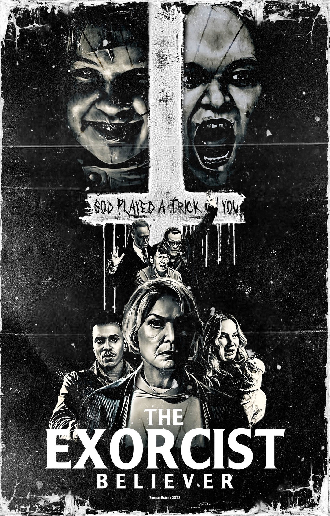 The Exorcist: Believer retro Poster - Etsy Australia