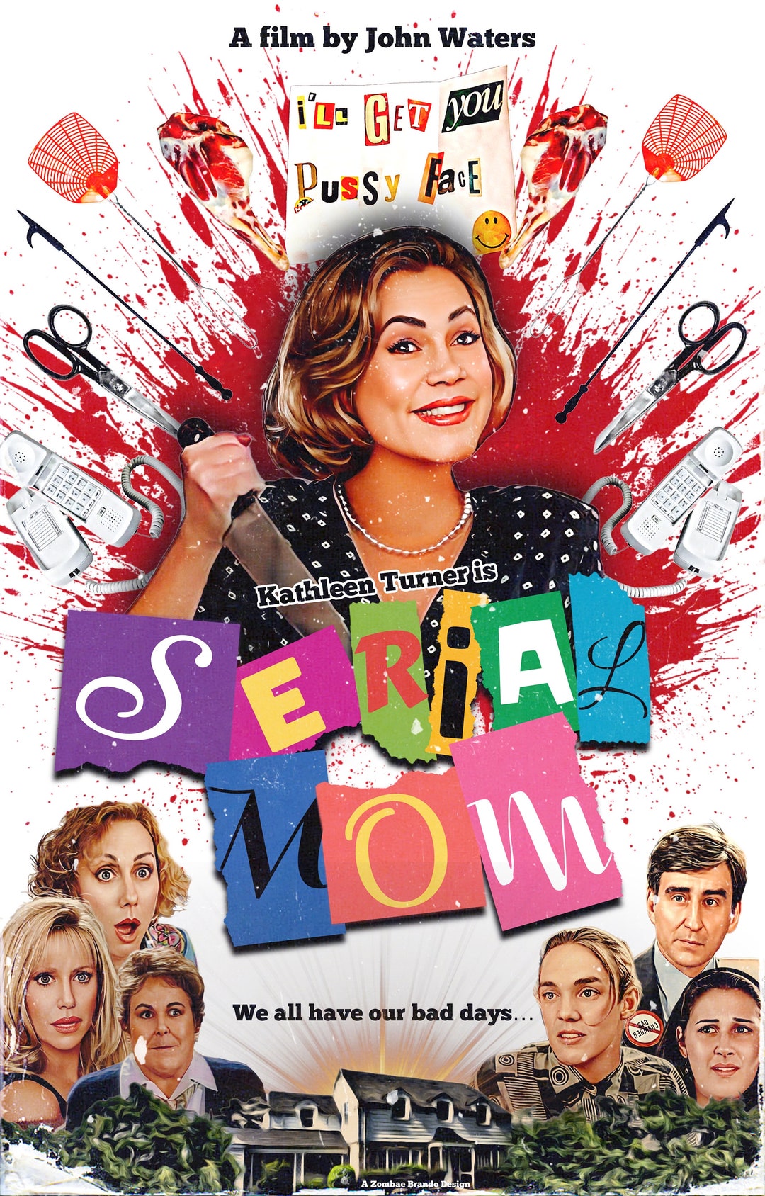 Serial Mom retro Poster - Etsy