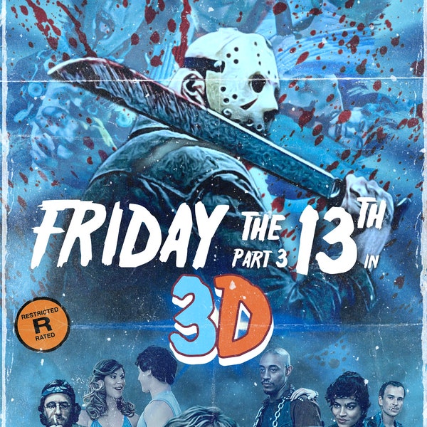 Friday the 13th 3d Print - Etsy