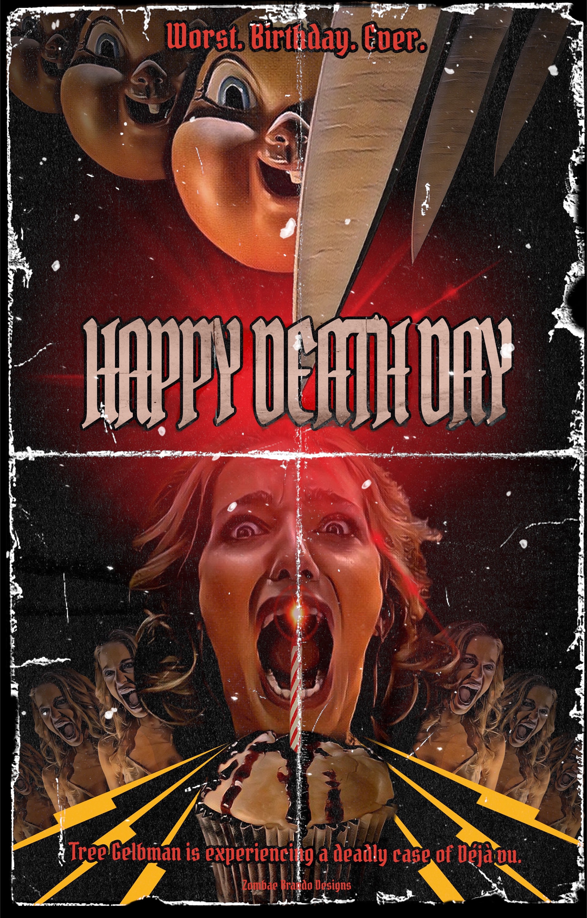 Happy Death Day vintage Style Poster - Etsy