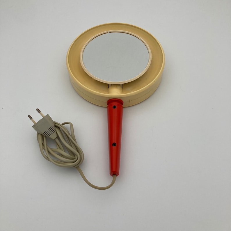 Spectralux 70s Mirror Light - MCM Vintage Portable Illuminated Make up ...