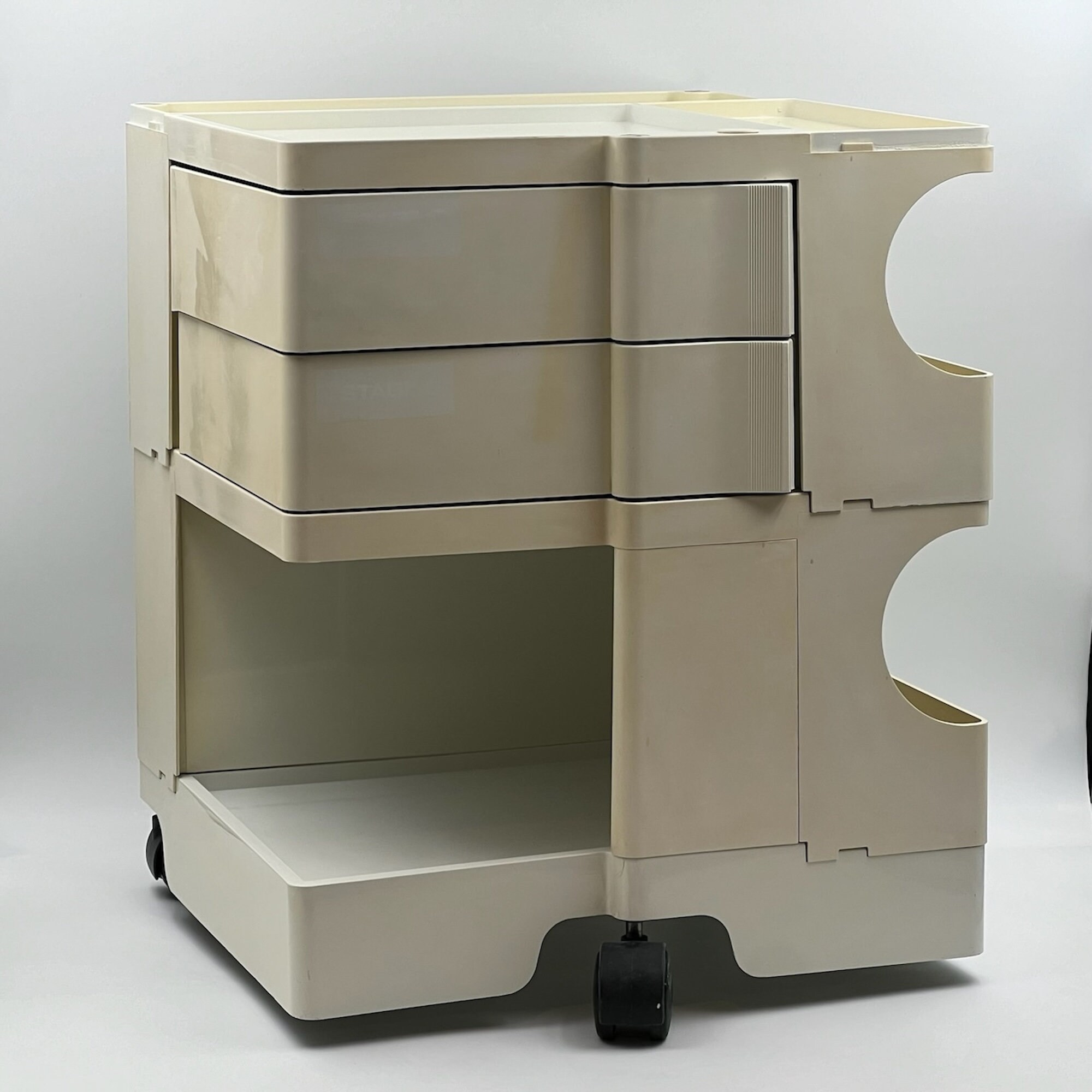 Iconic Boby Trolley by Joe Colombo - Two-drawers Storage Organizer ...