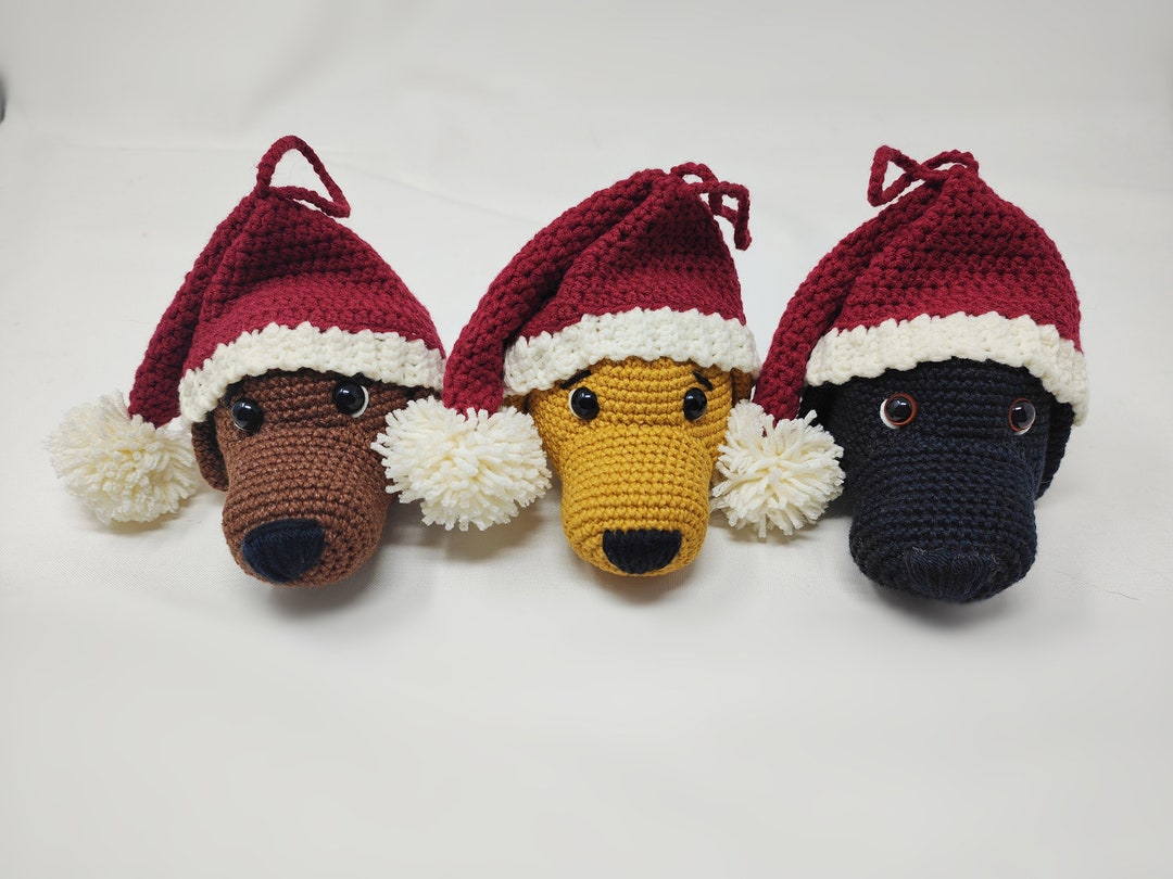 Labrador Christmas Bauble Crochet Pattern - Etsy