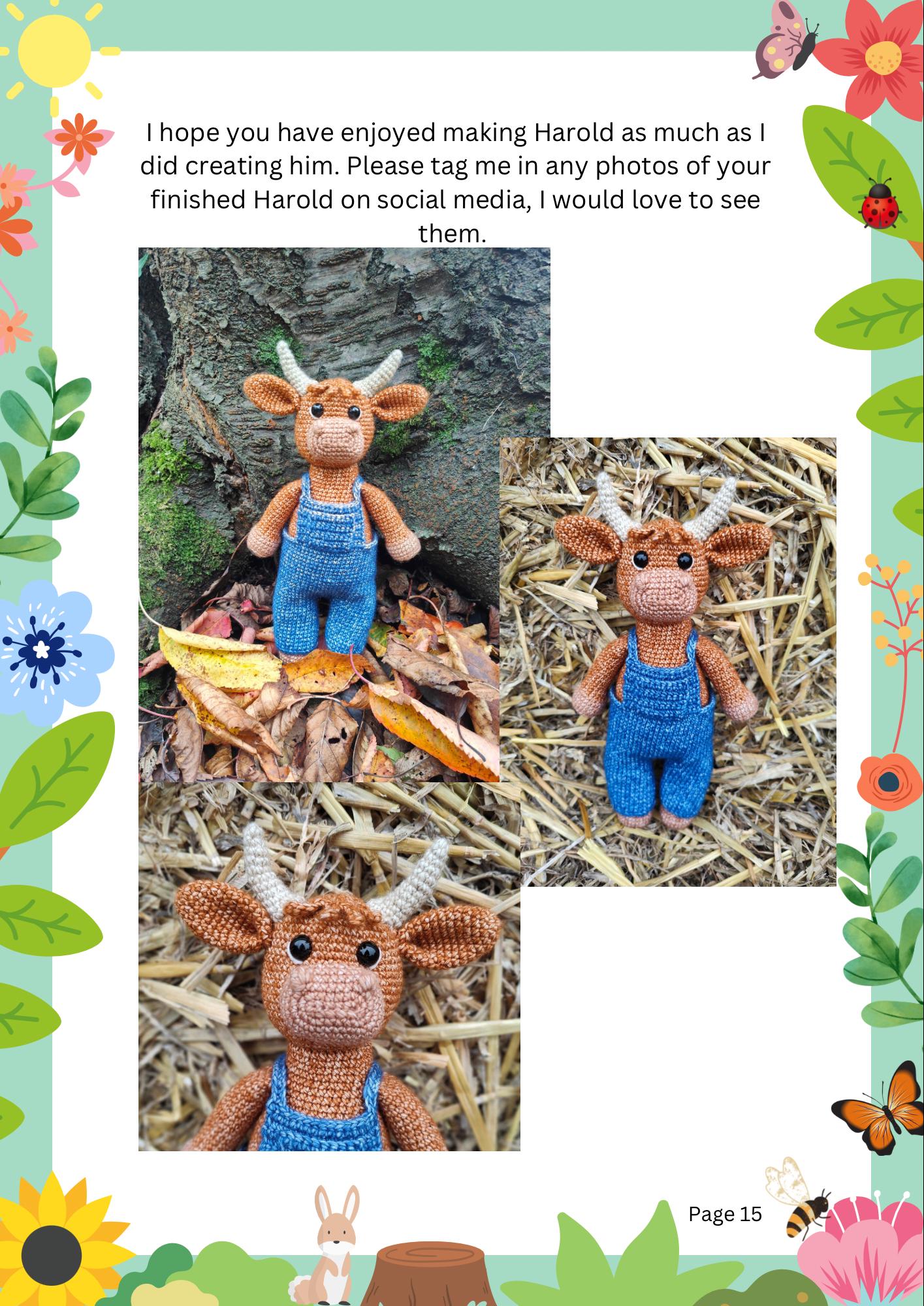 Highland Cow Crochet Pattern - Etsy