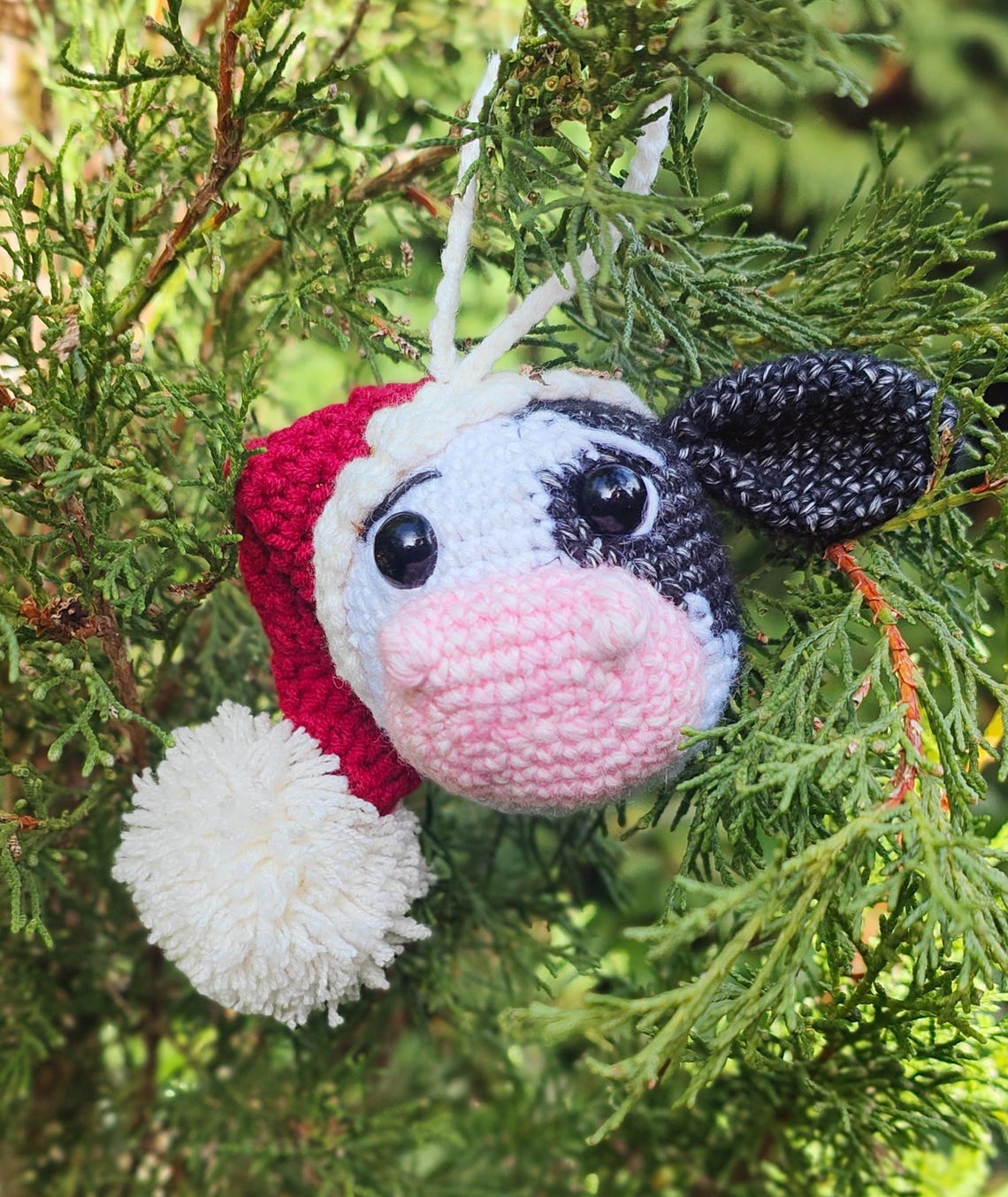 Christmas Cow Bauble Crochet Pattern - Etsy