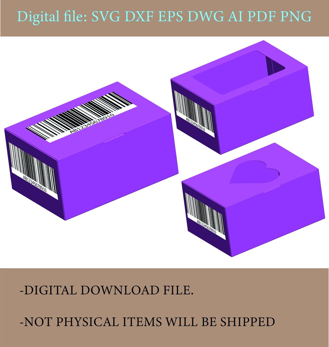 Spacial Gift Packaging Svg, Favor Party Packaging Svg, Cut File Box ...