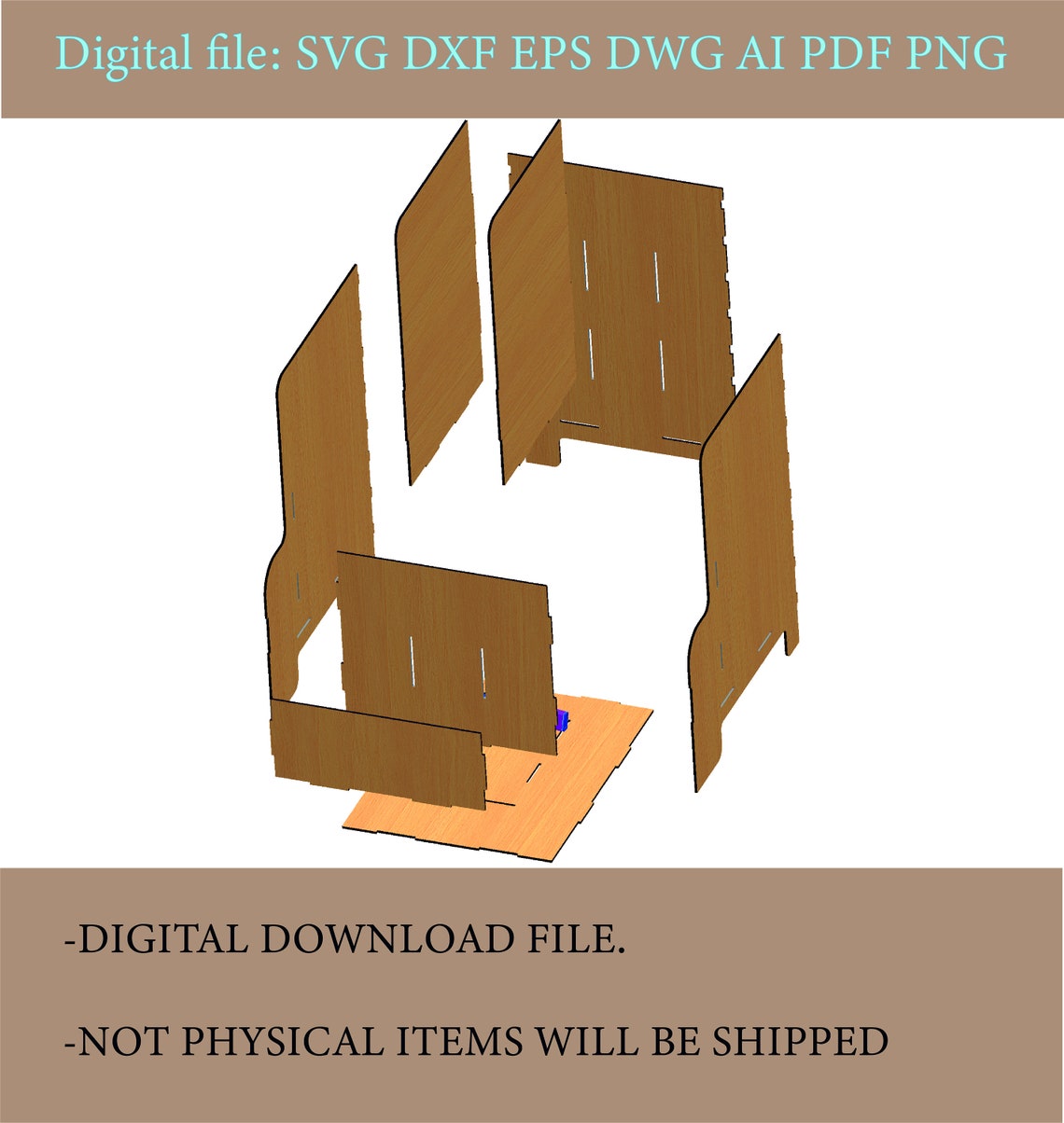 Laser Cut Stackable Storage Box Files, Laser Cut Wooden Box, Vector ...