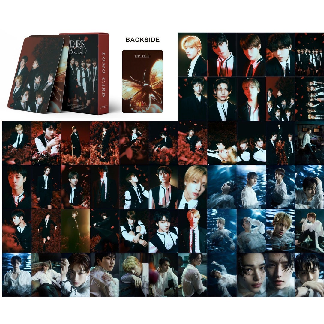 ENHYPEN Photocards 55 Pieces Kpop Photocards Enhypen Dark - Etsy