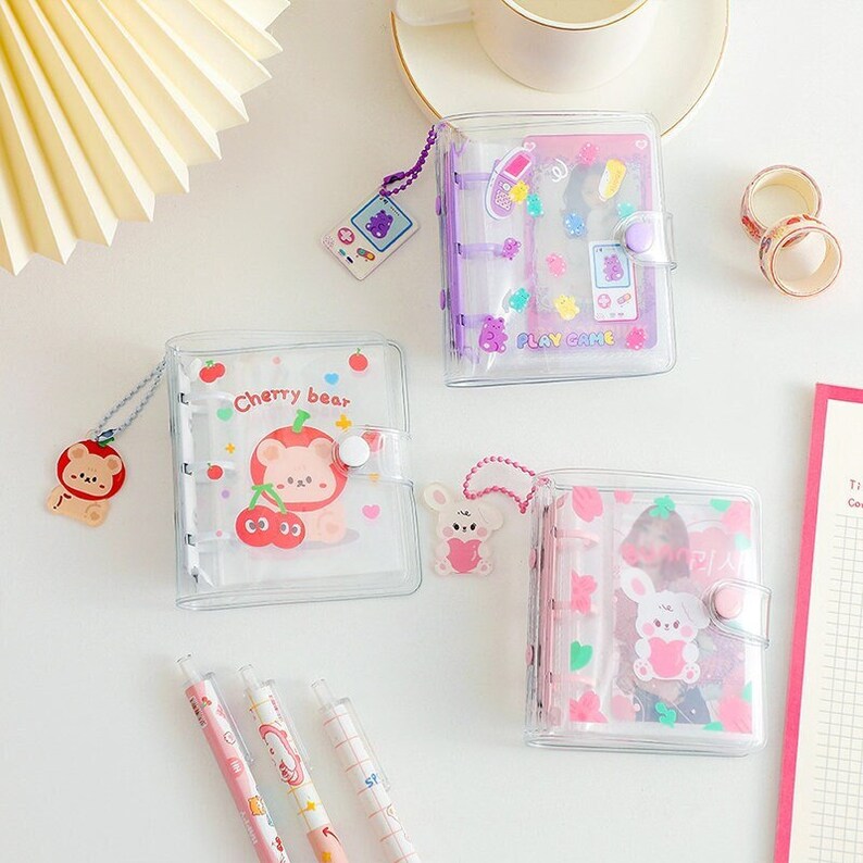 Cute Kpop Photocard Binder 4 Inch Kpop Photocard Holder - Etsy