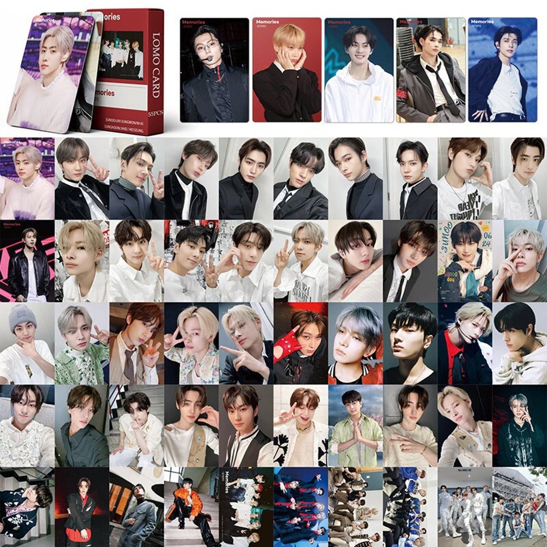 ENHYPEN Photocards 55 pieces Kpop Photocards Enhypen Memories Jungwon ...