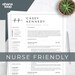 Nursing Resume Template for Google Docs, Word & Pages | Registered ...
