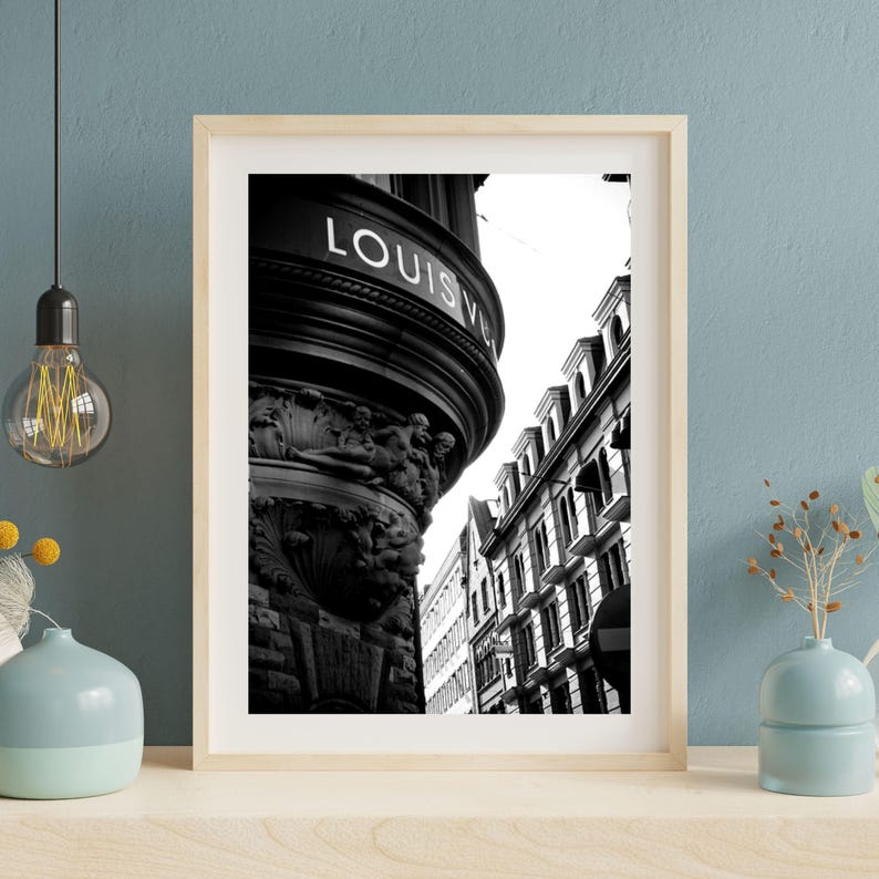 50pc Printable Luxury Designer Brand Poster Prints, Bundle Black ...