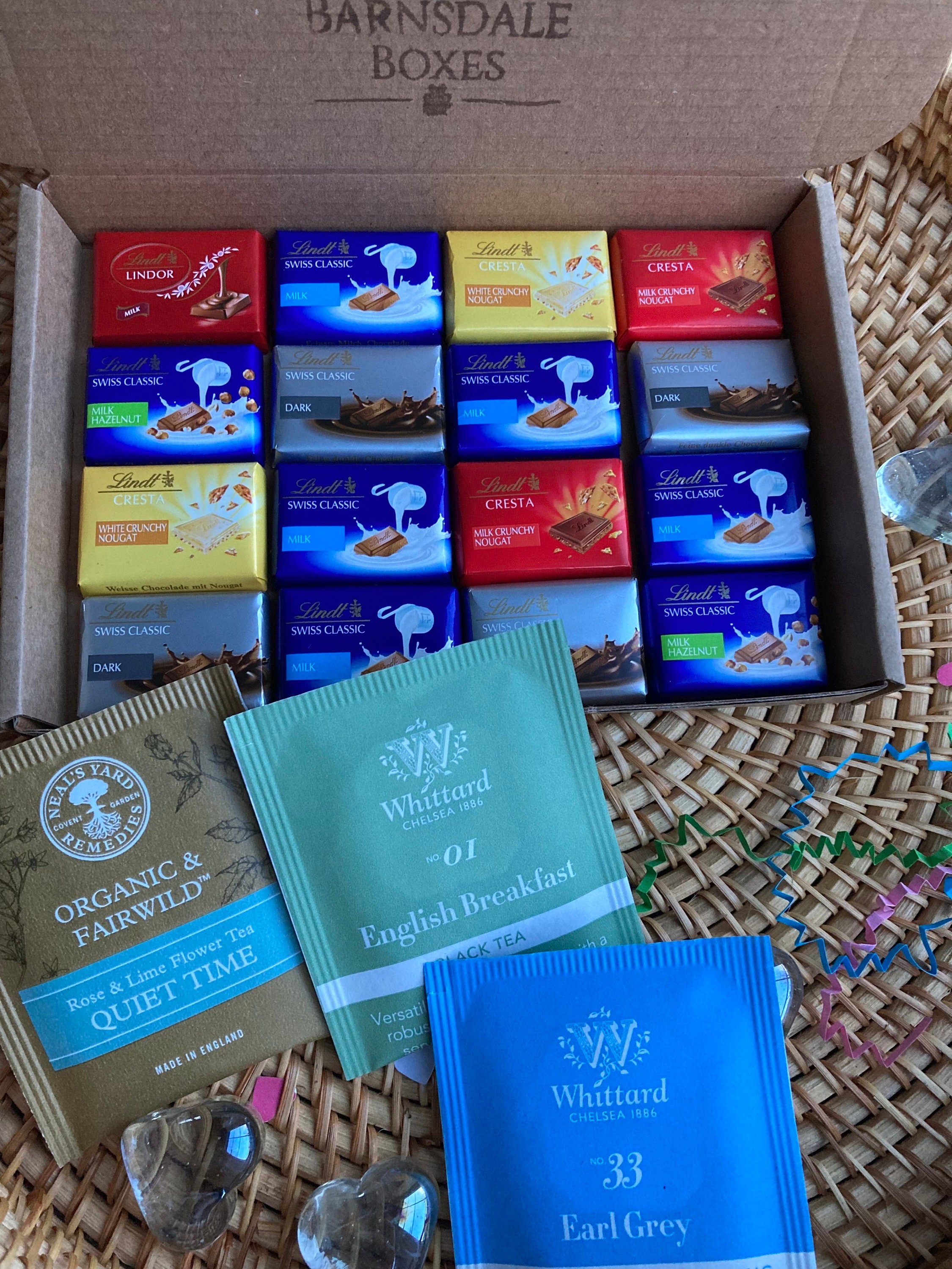 Lindt Chocolate & Taylor's Coffee/tea Gift Box - Personalized Letterbox ...