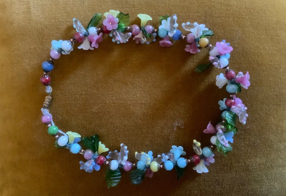 RARE and stunning Vintage 60s/70s multi coloured flow… - Gem