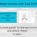 Donuts With Dad Craft, Donuts With Dad Tie Craft, Father’s Day Tie ...